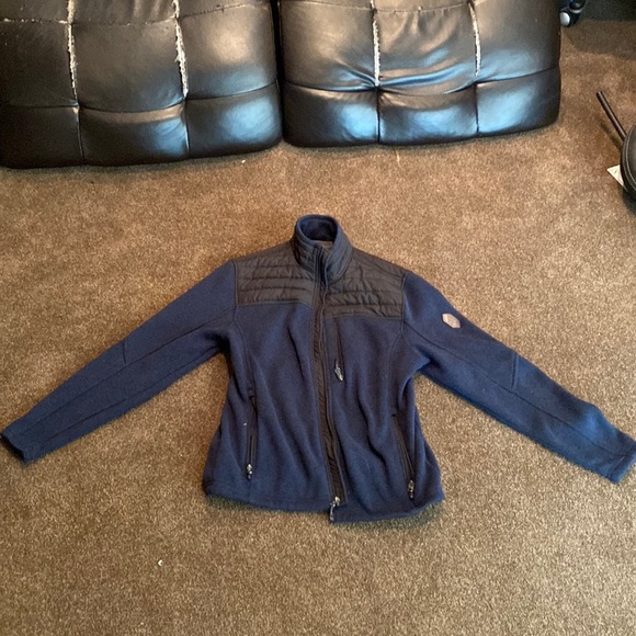 Free Country | Jackets & Coats | Free Country Blue Fuzzy Jacket | Poshmark